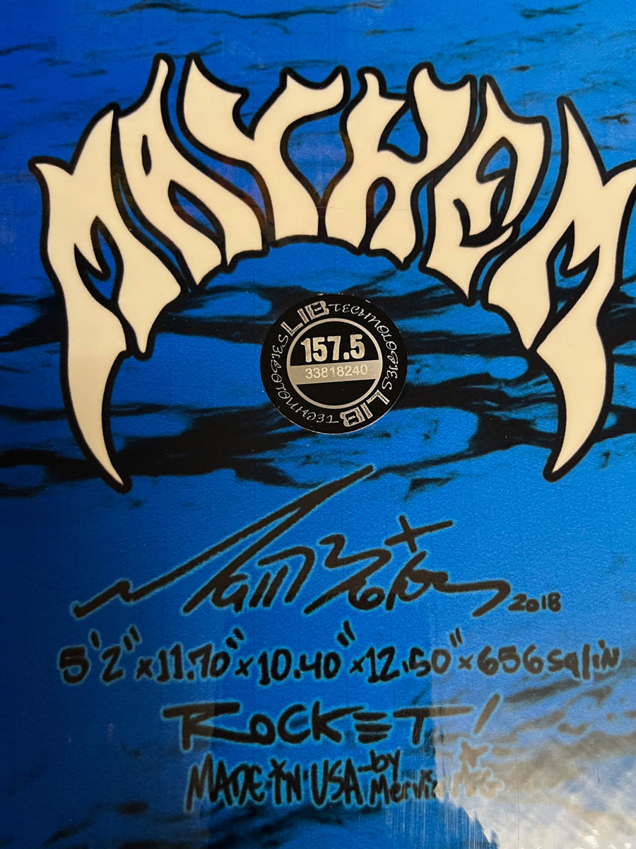 LIB TECH LOST ROCKET 157.5 2020 USED SNOWBOARD – Boardwise