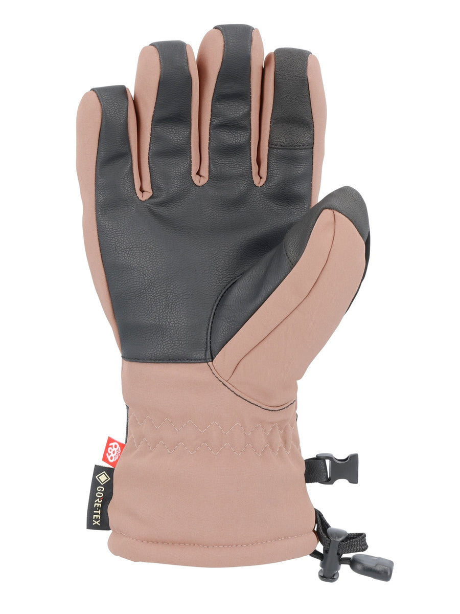 686 WOMENS GORE-TEX LINEAR SNOWBOARD GLOVE - ANTLER - 2025 – Boardwise