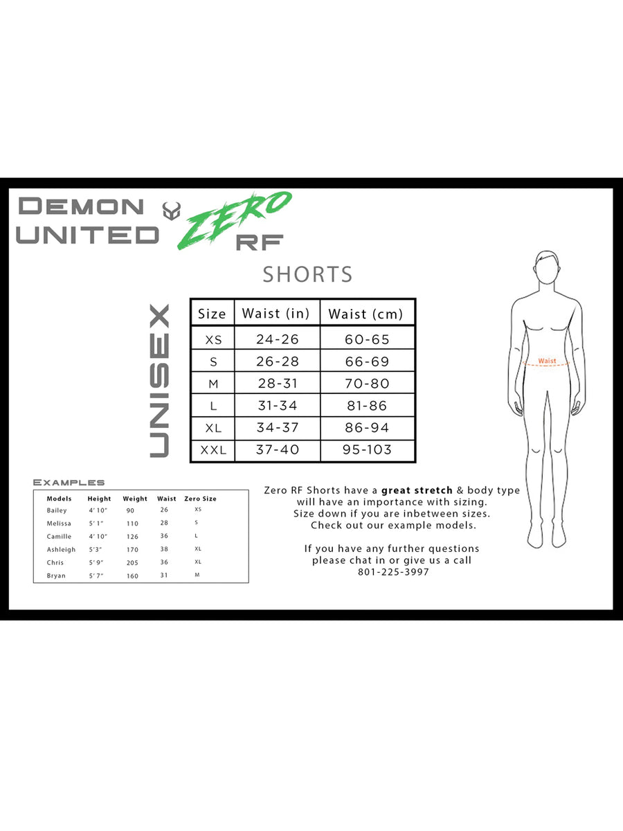 DEMON ZERO RF D30 IMPACT SHORTS | BOARDWISE – Boardwise