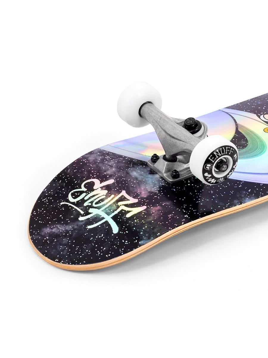 ENUFF SKULLY HOLOGRAM SKATEBOARD COMPLETE - BLACK | BOARDWISE – Boardwise