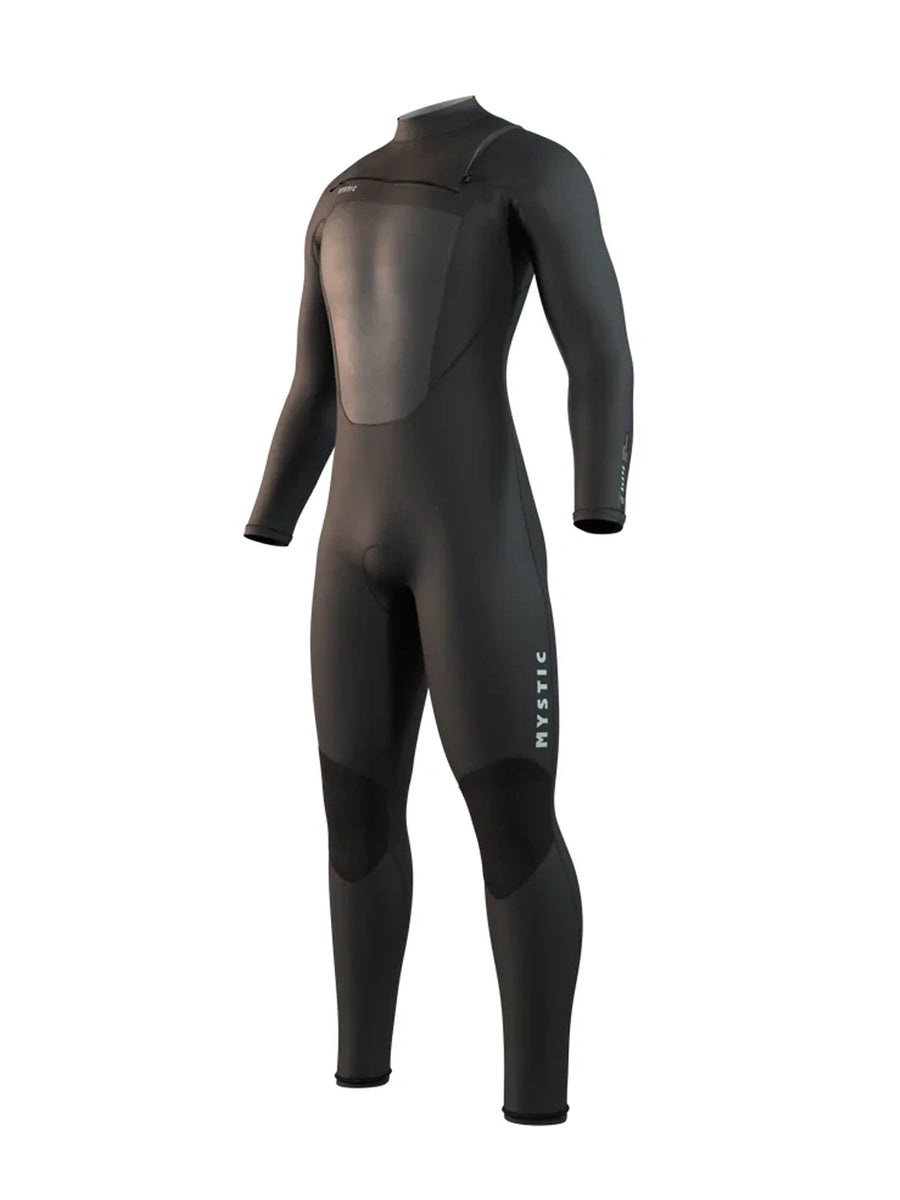 Mystic Brand Fullsuit 3/2MM FZ Wetsuit - Black - 2025 – Boardwise