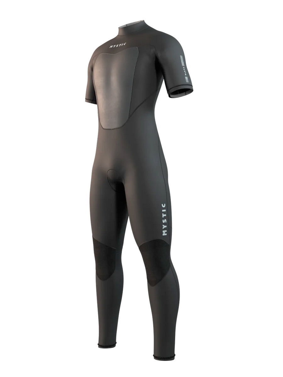 Mystic Brand 3/2MM BZ Short Arm Wetsuit - Black - 2025 – Boardwise