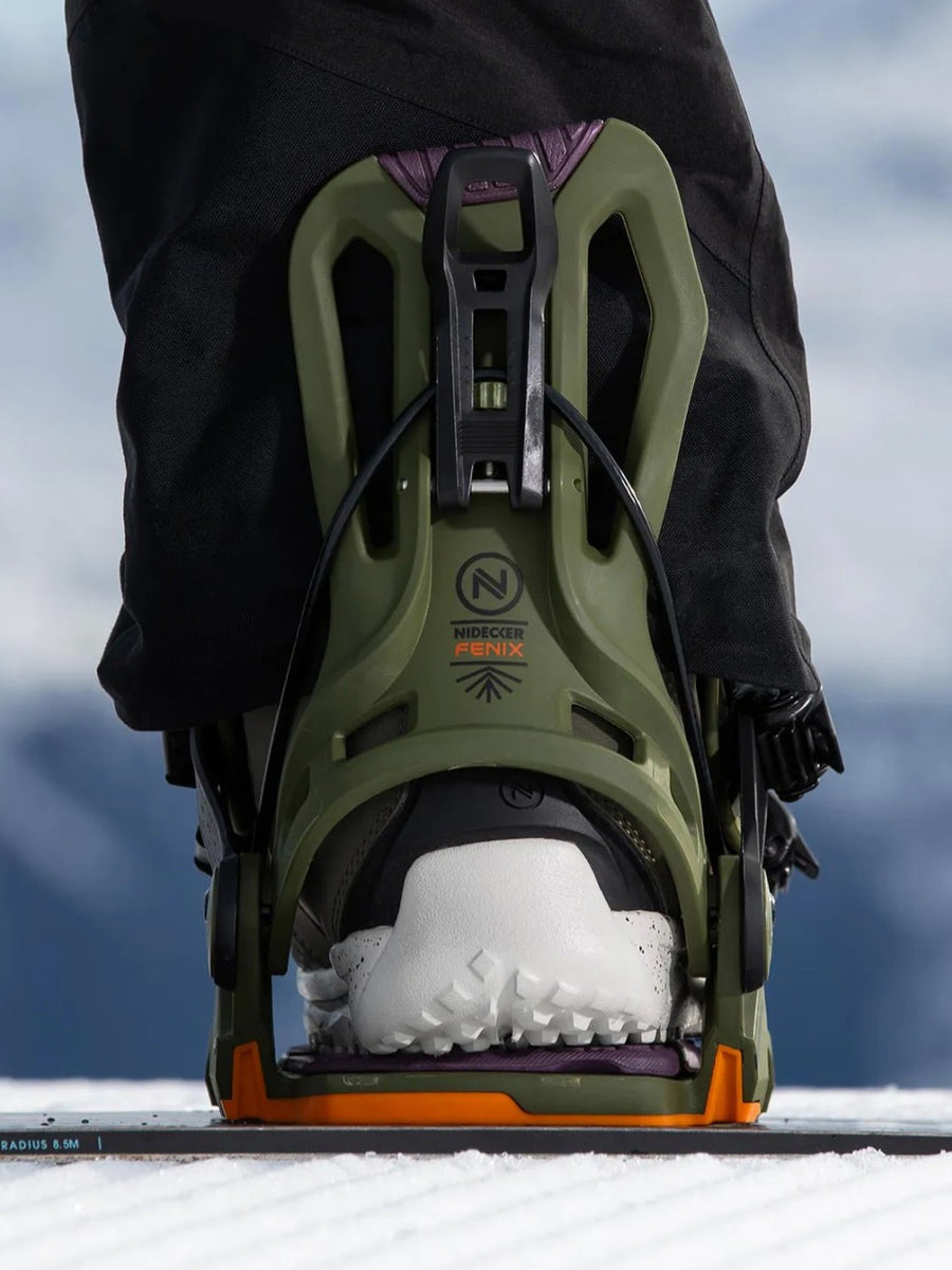 NIDECKER FLOW FENIX SNOWBOARD BINDINGS - GREEN - 2025 | BOARDWISE ...