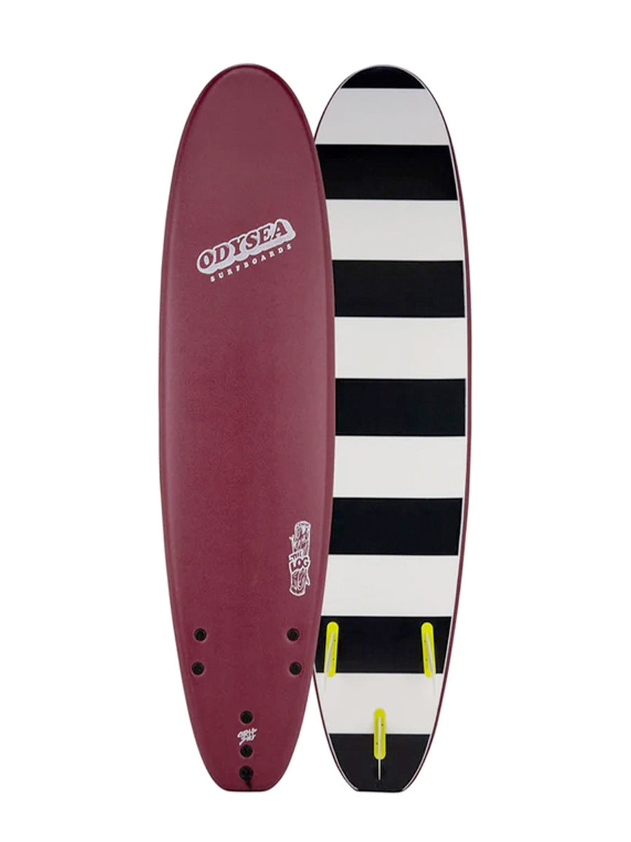 CATCH SURF ODYSEA LOG SURFBOARD - MAROON 8'0" – Boardwise