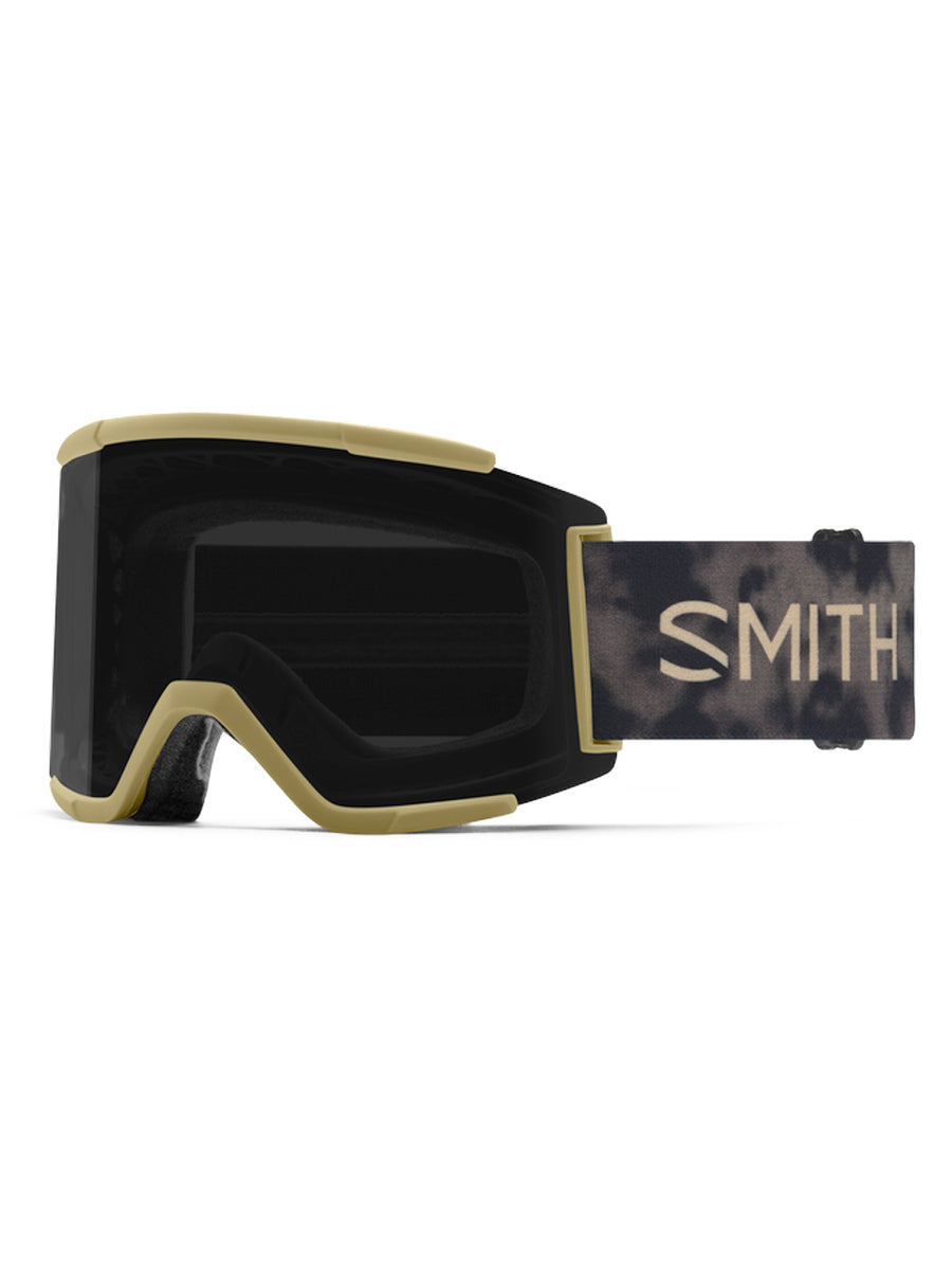 SMITH SQUAD XL SNOWBOARD GOGGLE - SANDSTORM MIND EXPANDERS SUN BLACK ...