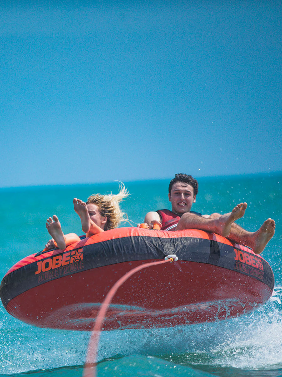 Jobe Double Trouble 2 Person Towable Inflatable - Red – Boardwise